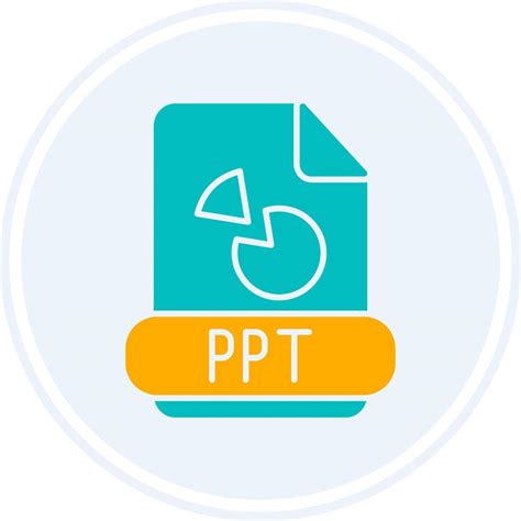 Ppt Glyph Two Colour Circle Icon 38507195 Vector Art At Vecteezy