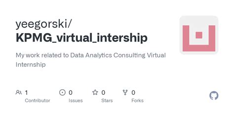 Github Yeegorskikpmgvirtualintership My Work Related To Data Analytics Consulting Virtual