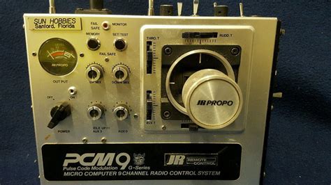 Jr Propo Radio System Aircraft Controller Transmitter Pcm9 G Series No Charger 1808248507