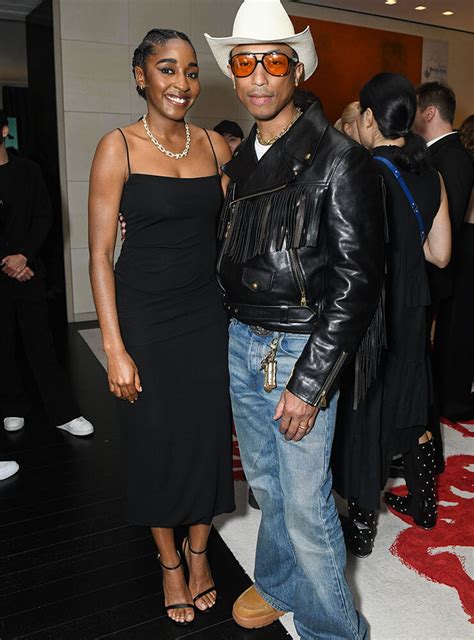 Celebrities At The Tiffany Co Celebrates The Debut Of Tiffany Titan By Pharrell Williams