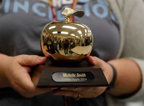 Six Lee County Teachers Are Awarded Golden Apple During Surprise Visits