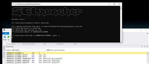 Analyzing Shellcode With Sclauncher