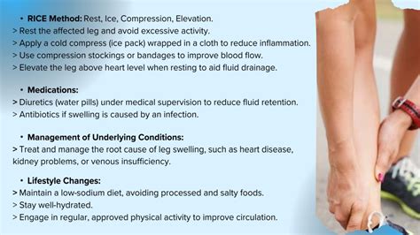 Ppt Treatment Options For Leg Swelling Powerpoint Presentation Free