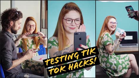 Testing Viral Tik Tok Hacks Youtube
