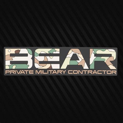 Bear Pmc Plate Patch Escape From Tarkov Merch Store