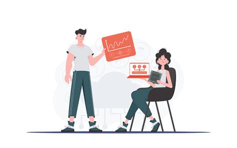 사물 인터넷 팀 Iot 및 자동화 개념 프리젠 테이션 및 웹 사이트에 좋습니다 플랫 스타일의 벡터 일러스트레이션입니다 0명에 대한 스톡 벡터 아트 및 기타 이미지 Istock