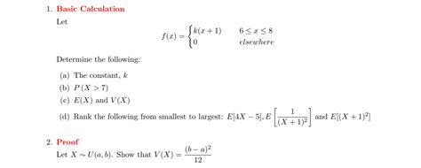 Solved Basic Calculation Let ſk x f c E X Chegg com
