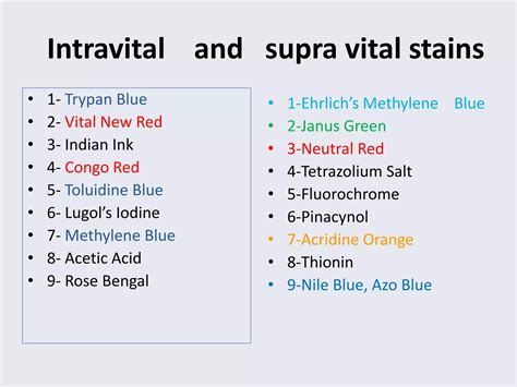 Vital Staining Ppt Notes Pptx