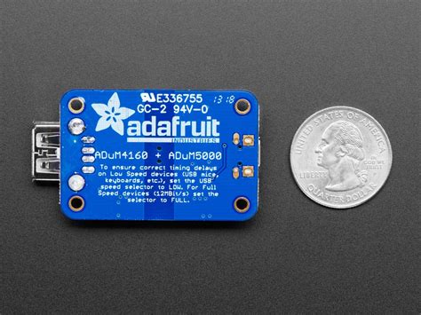 Adafruit Usb Isolator 100ma Isolated Low Full Speed Usb