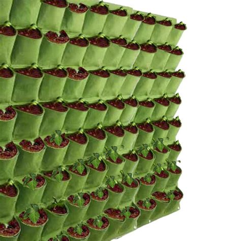 Badu Bg 2 4 6 9 18 36 64 81 джобове Зелени чанти за отглеждане плантатор Вертикална градина Живи