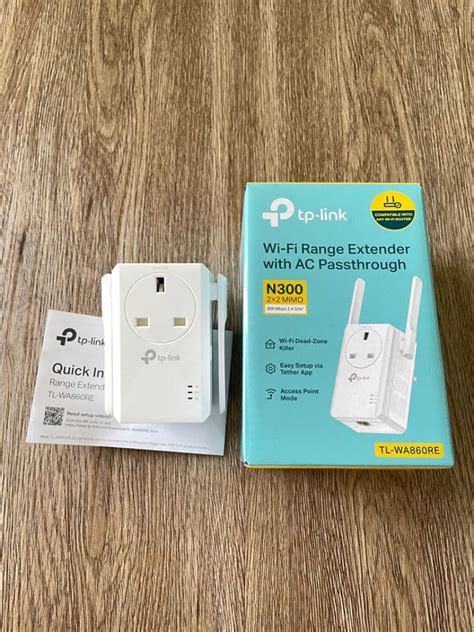 Tp Link Wi Fi Range Extender Tl Wa Re Mbps Computers Tech Parts Accessories