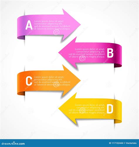 Decorative Arrows With Text Set Stock Vector Illustration Of Button Arrow