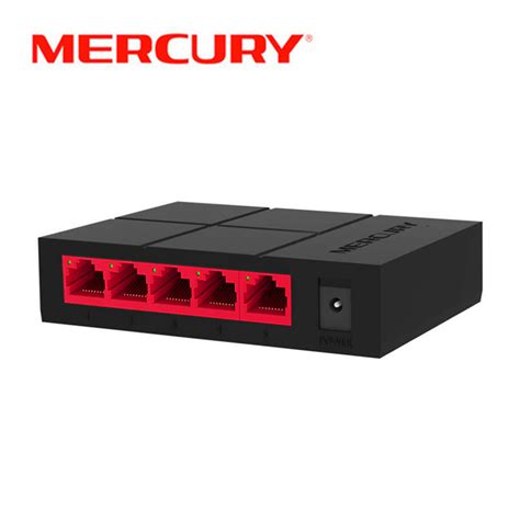 MERCURY 5 Port Gigabit Switch 10 100 1000Mbps RJ45 LAN Ethernet Fast Desktop Network Switching