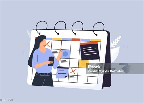 일정 관리 비즈니스 및 조직 개념 세트 작업 작업을 계획하고 구성하는 캐릭터 모음 가공의 인물에 대한 스톡 벡터 아트 및 기타 이미지 가공의 인물 개념 검사 보기