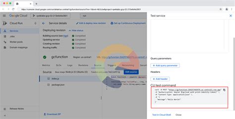 Cloud Functions Qwik Start Console Gsp081