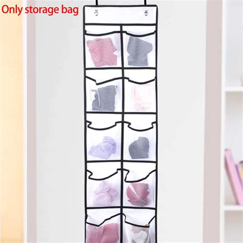 Полка для хранения на двери сетчатые карманы настенный узкий органайзер для обуви подвесной