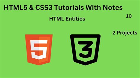 Html Entities Youtube