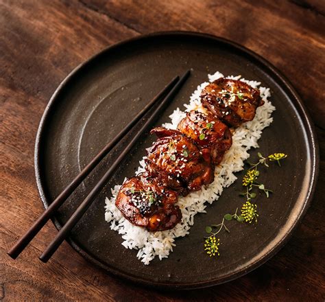 Gradus Пилешко терияки с басмати ориз