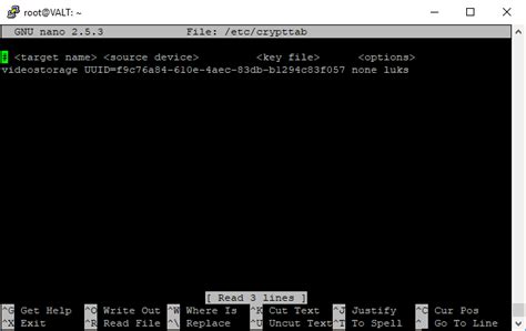 Set Up An Encrypted Volume For Video Storage Ivs Wiki
