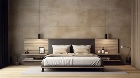 3d 가구 렌더링과 세련된 벽 장식을 갖춘 미니멀한 침실 공간 거실 창 침실 배경 라이트 룸 배경 일러스트 및 사진 무료 다운로드 Pngtree