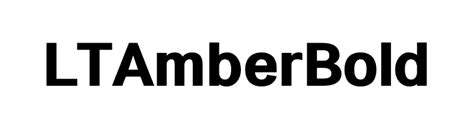 Lt Amber Bold Font Ffonts Net
