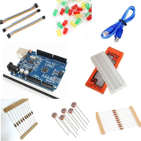 Basic Starter Kit Arduino Uno Arrowtechcart