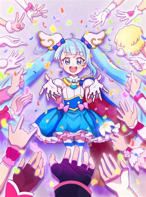 Maub Pencil Aida Mana Aino Megumi Asahina Mirai Cure Black Cure