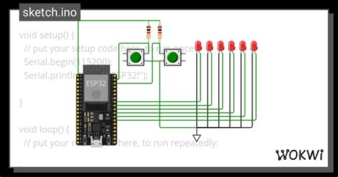 SRTC EX1 Wokwi ESP32 STM32 Arduino Simulator