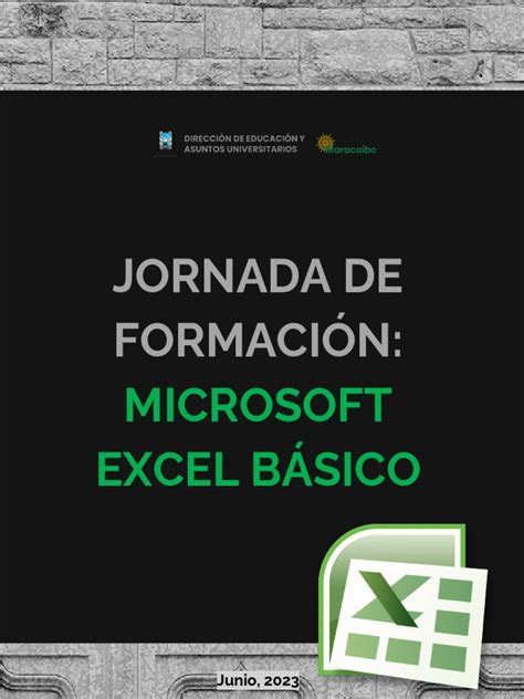 Curso Básico Excel Guía Descargar Gratis Pdf Microsoft Excel