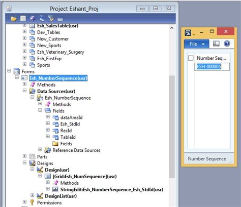 Learn Basics Of Ax D365 Fo Number Sequence In Ax 2012 Using X