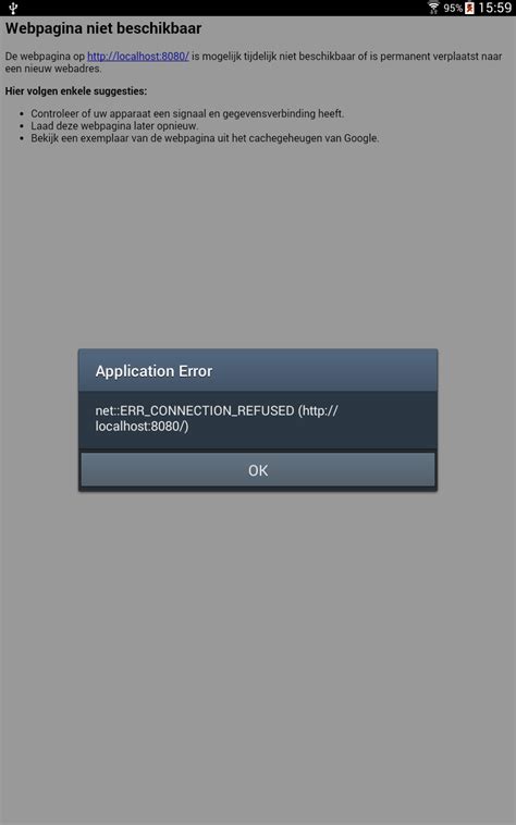 Ionic3 Ionic Splashscreen Gives Errconnectionrefused On Older