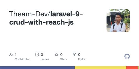 GitHub Theam Dev Laravel 9 Crud With Reach Js