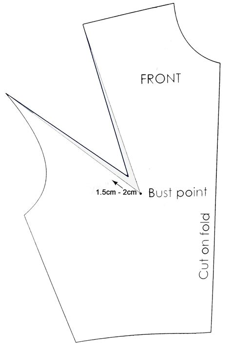 Oh Sew Fashion Dart Manipulation Pivoting