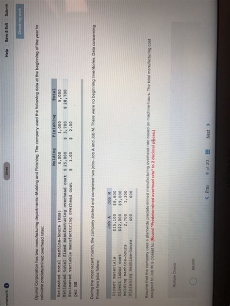 Solved Omework Saved Help Save And Exit Submit Check My Work