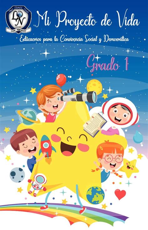 Mi Proyecto De Vida Grado 1° De Primaria Proyecto De Vida Portadas
