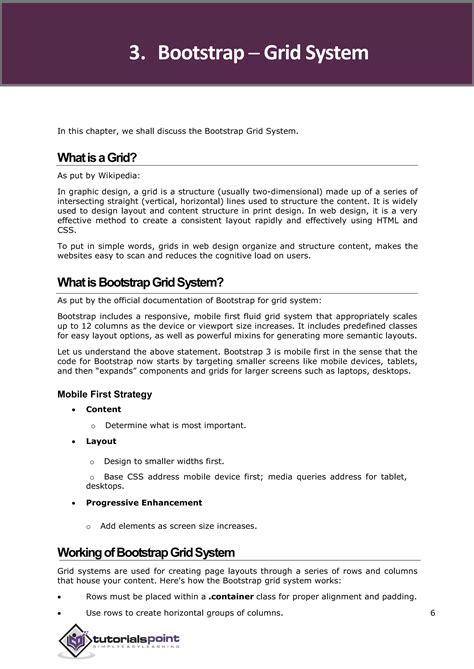 Bootstrap Tutorial Pdf