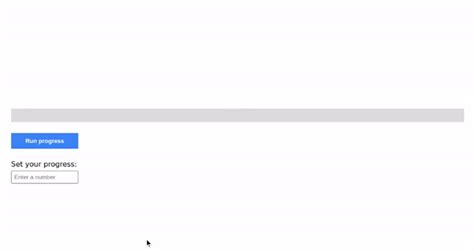 Progress Bar With Javascript