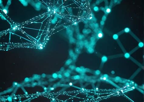 Connected Network Big Data Flow Digital Connectivity Futuristic Technology Data Visualization