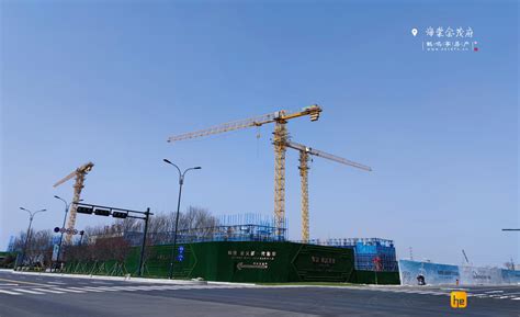 南海未来城板块工程进度2022年3月 鹤鸣亭房产网