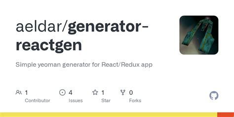 Github Aeldargenerator Reactgen Simple Yeoman Generator For React