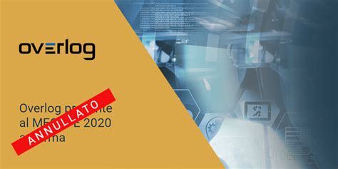 Overlog Presente Al Mecspe 2020 A Parma Overlog