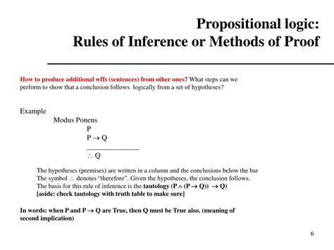Ppt Understanding Propositional Logic Inference Methods Powerpoint