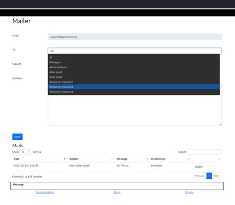 Mailer Platform Manager