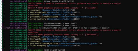 Oxmysql Undefined · Issue 118 · Overextendedoxmysql · Github