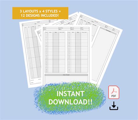 Chess Notation Score Sheets Bundle Smart Moves Chess