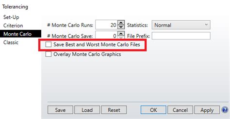 Worst Case Tolerance Zemax Community