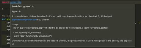 Error Vscode Python Library Pyperclip Import 에러