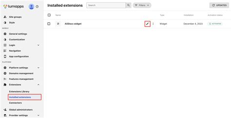 Create A Custom Connector For The Aodocs Lumapps Widget Aodocs