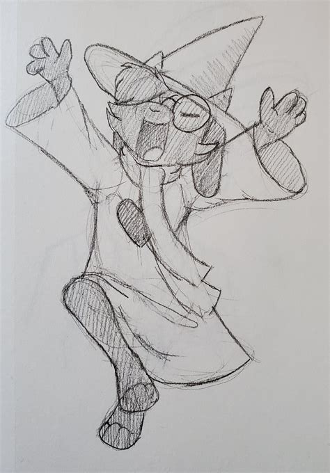 Sketch Of Ralsei Artist Me Rralsei
