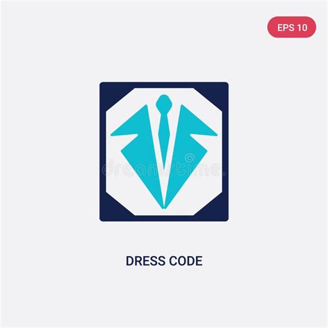 Two Color Code Of Conduct Vector Icon From Gdpr Concept Isolated Blue Code Of Conduct Vector